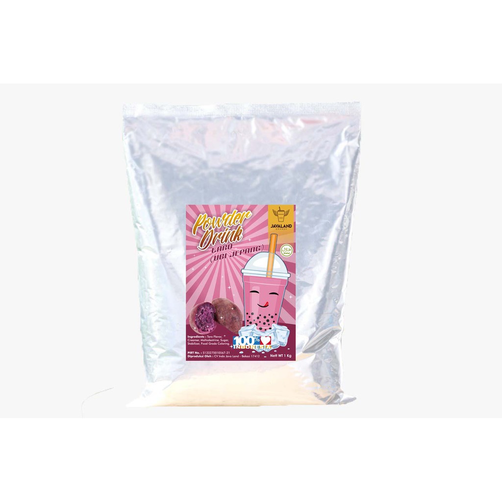 Jual Bubuk Minuman Powder Taro Javaland 1 kg | Shopee Indonesia