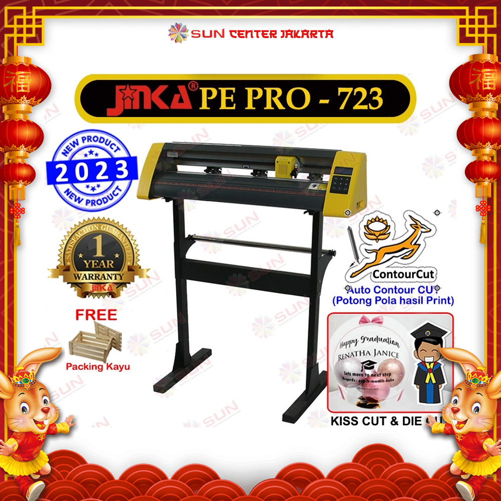 Jual Mesin Cutting Sticker Jinka Auto Contour Cut Terbaru - PE Pro 723 ...