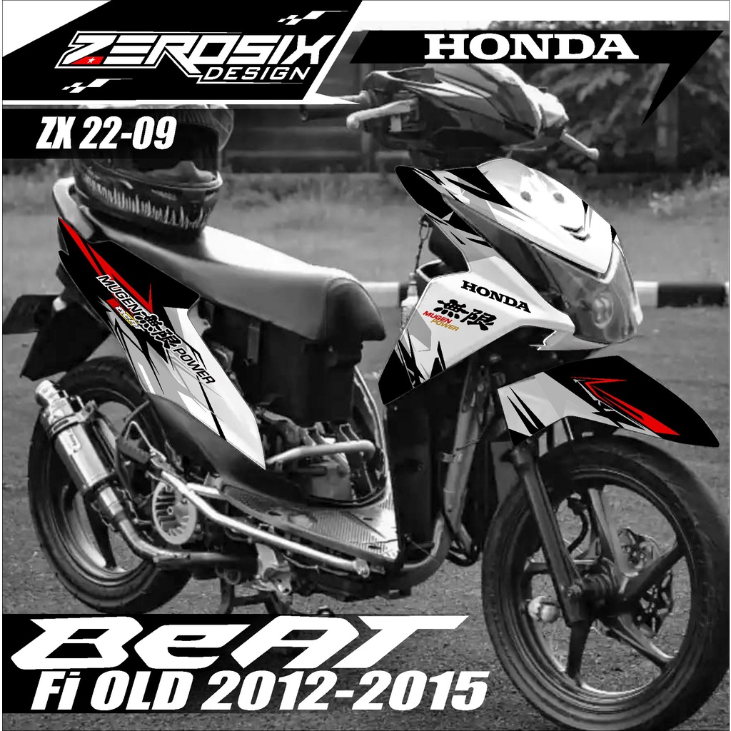 Jual Decal Sticker Fullbody Variasi Beat Fi Lama 2012 / 2013 / 2014 ...