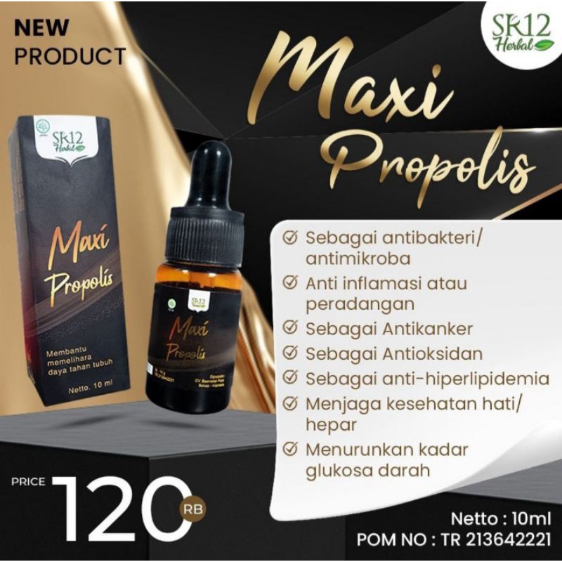 Jual SR12 - Maxi Propolis ( Propolis Terbaik / Produk Lebah / Obat ...