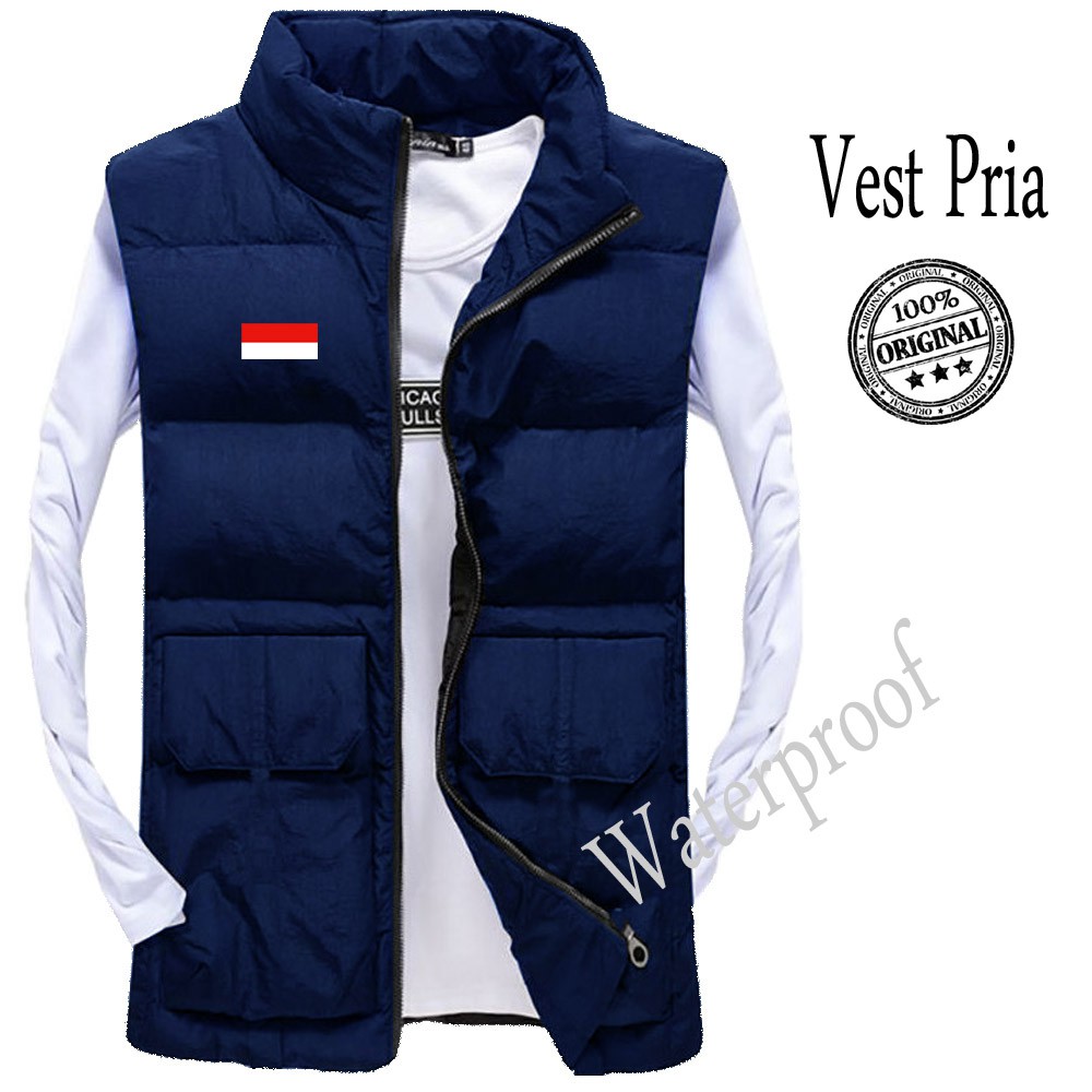 Jual Rompi Logo Bendera Merah Putih Model Terbaru Nyaman dipakai ...