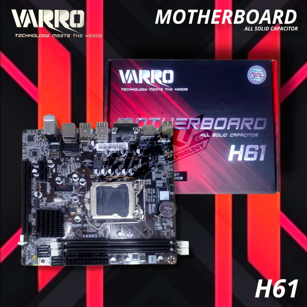 Jual Motherboard Varro H61 | Shopee Indonesia