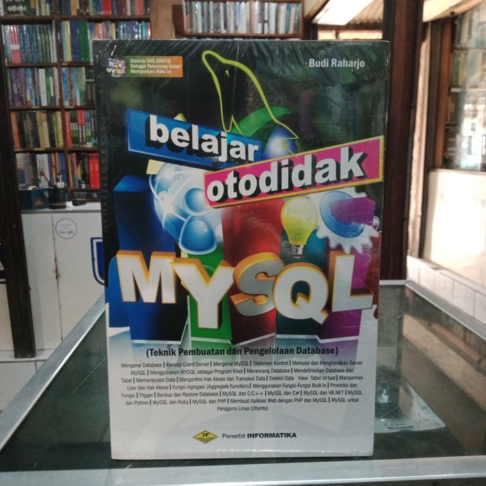 Jual database-buku- buku belajar otodidak mysql original dan baru 100% ... Jual database-buku- buku belajar otodidak mysql original dan baru 100% ...