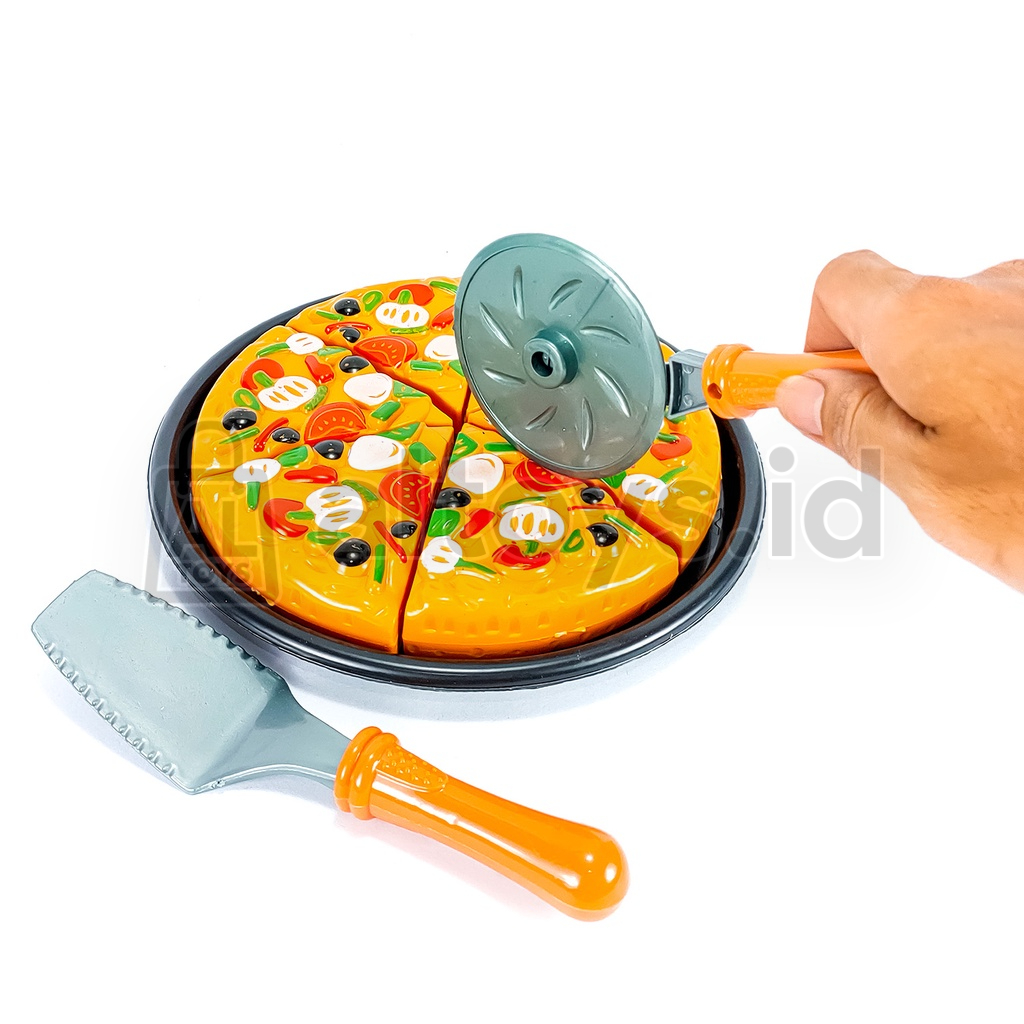 Jual Mainan Potong Pizza Masak Masakan Fast Food Pitza Play Set SH275 ...