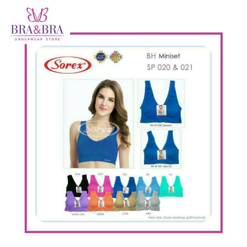 Jual Bra Sport Sorex SP020 Bh Olahraga Wanita Size Besar Original ...