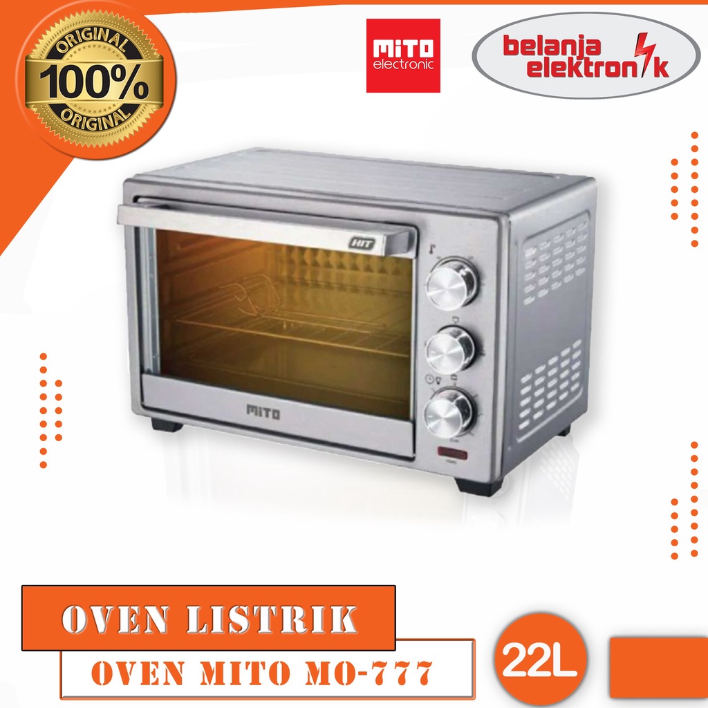 Jual OVEN MITO MO-777 ELECTRIC OVEN LISTRIK 22 LITER LOW WATT | Shopee ...