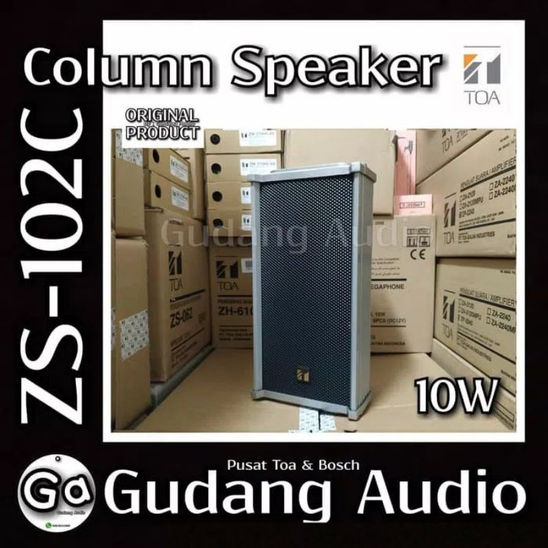 Jual Speaker Column Toa ZS-102c 10 watt Indonesia|Shopee Indonesia