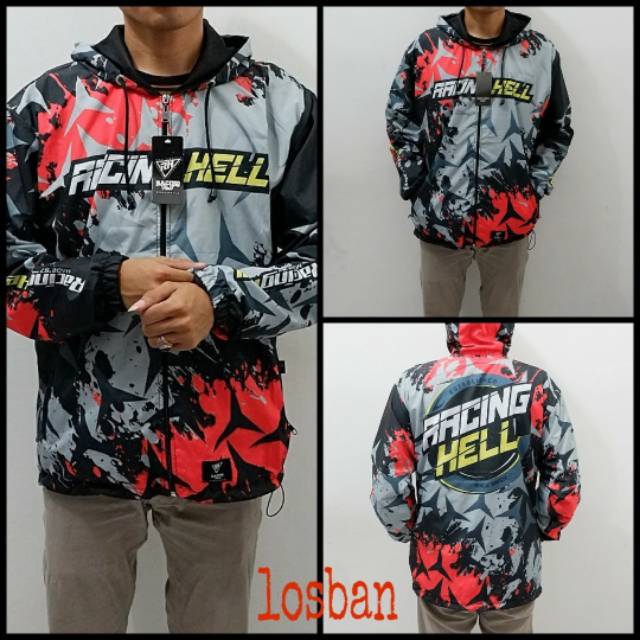 Jual Jaket Racing Jaket Racing Hell Jaket Parasut Jaket Indonesia|Shopee Indonesia