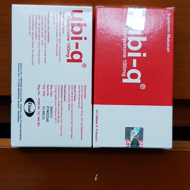 Jual Kesehatan - Ubi Q 100Mg Box Suplemen Kesehatan | Shopee Indonesia