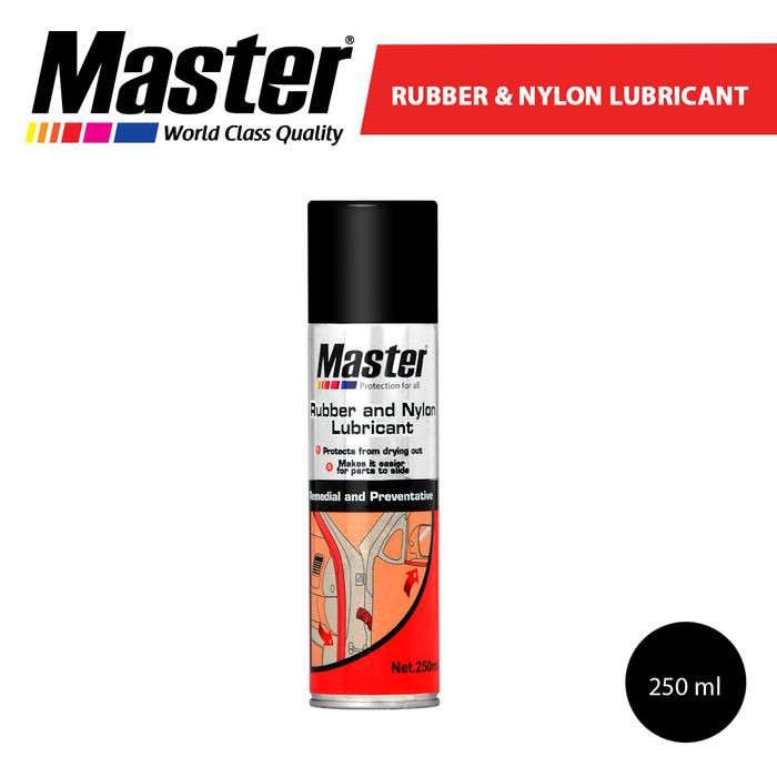 Jual Master Rubber & Nylon Lubricant / Spray Perawatan Karet & Seal 250 ...