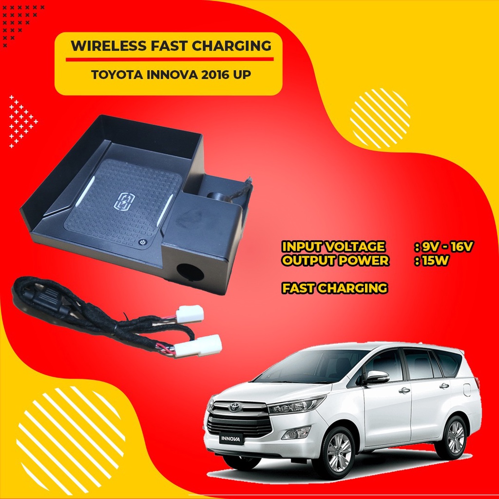 Jual Modul Wireless Charger 15 Watt Mobil Toyota Innova 2016 Up ...