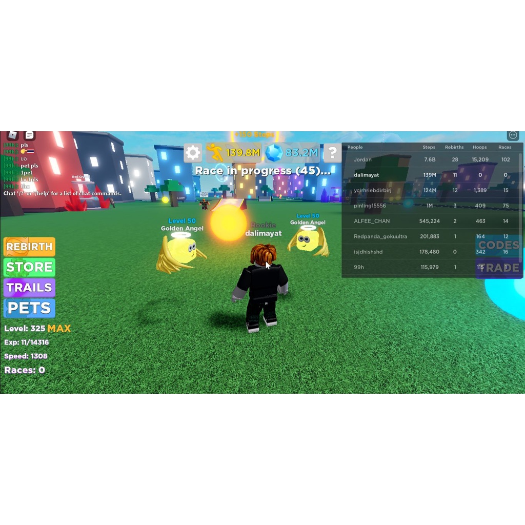 Jual Akun Legends Of Speed Steps 100M+ {POLOS} | ROBLOX | Shopee Indonesia