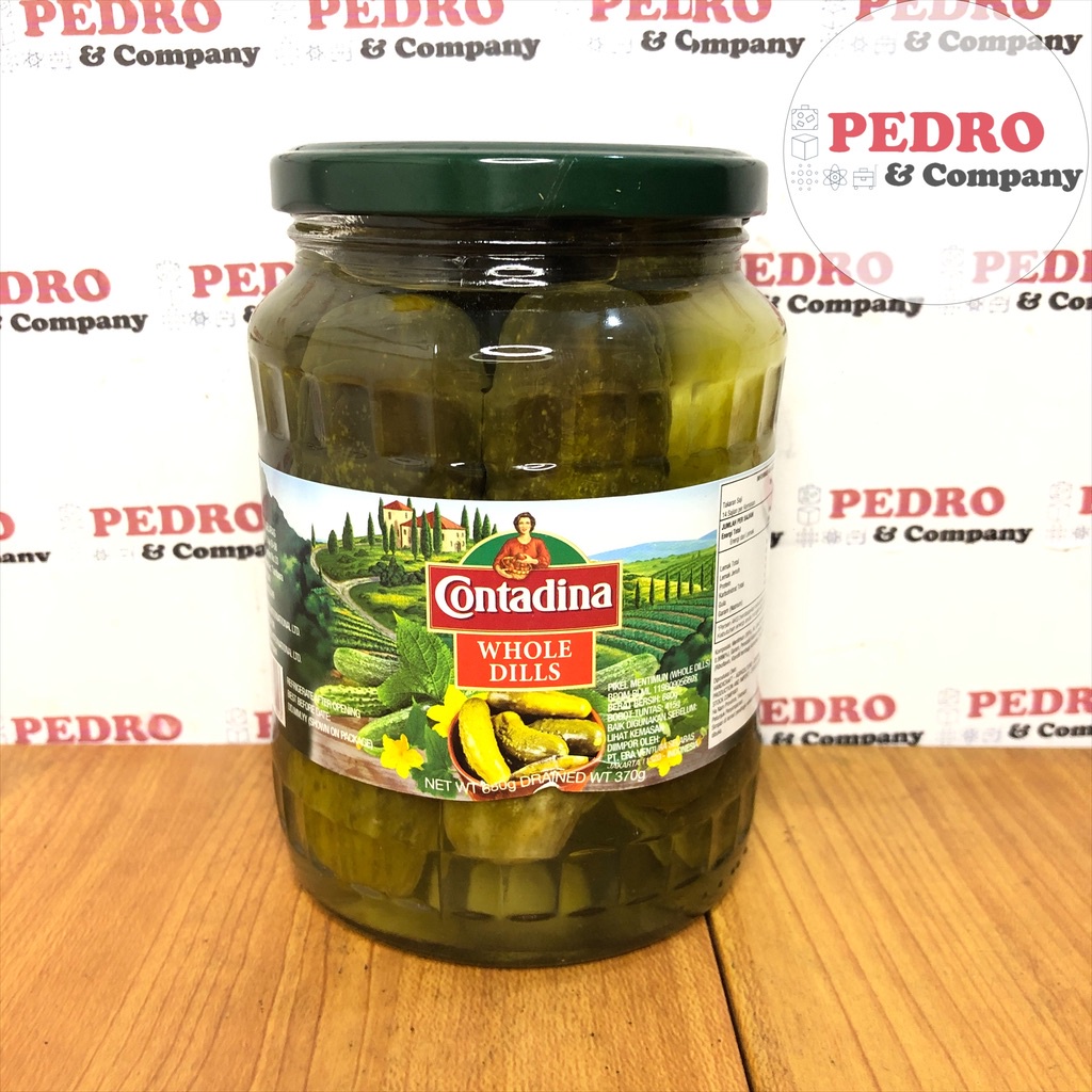 Jual Contadina whole dills pickled cucumber timun acar 680 gram ...