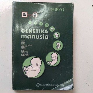 Jual Buku Genetika Manusia Suryo | Shopee Indonesia