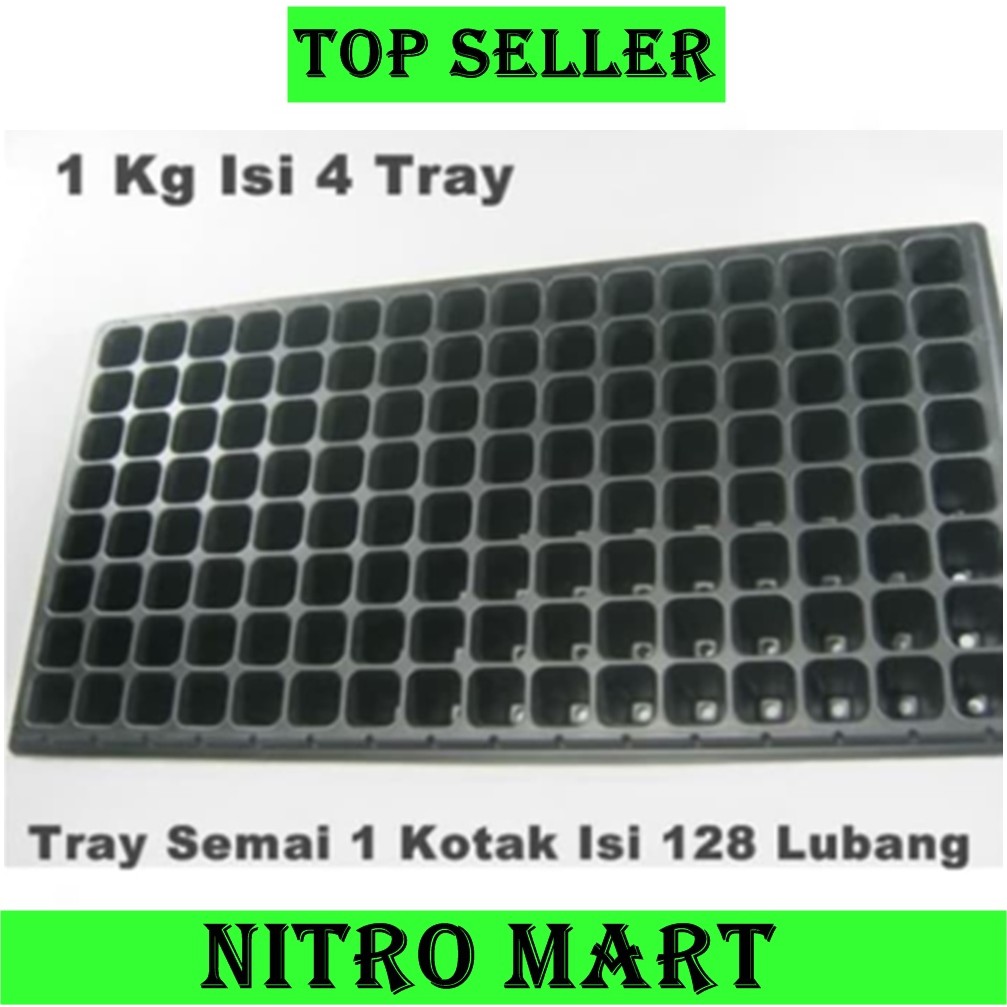 Jual Tray Semai // Bibit Untuk Benih Tanaman // Bentuk kotak kecil ...