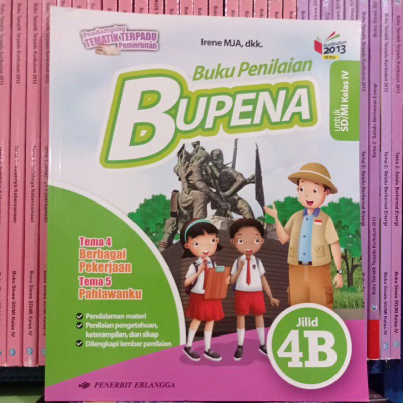 Jual Buku penilaian Bupena jilid 4B penerbit erlangga pengarang irene MJA dkk | Shopee Indonesia