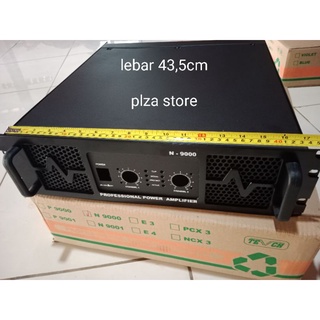 Jual Box power amplifier tipe N9000 lengkap aksesoris ukuran 3U Box power amplifier N9000 ...