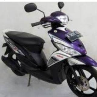 Jual Striping Yamaha Mio j mioj sporty 2013 2014 hitam ungu list ...