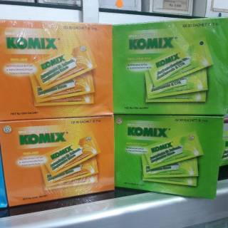 Jual KOMIX sirup obat batuk sachet 7ml | Shopee Indonesia