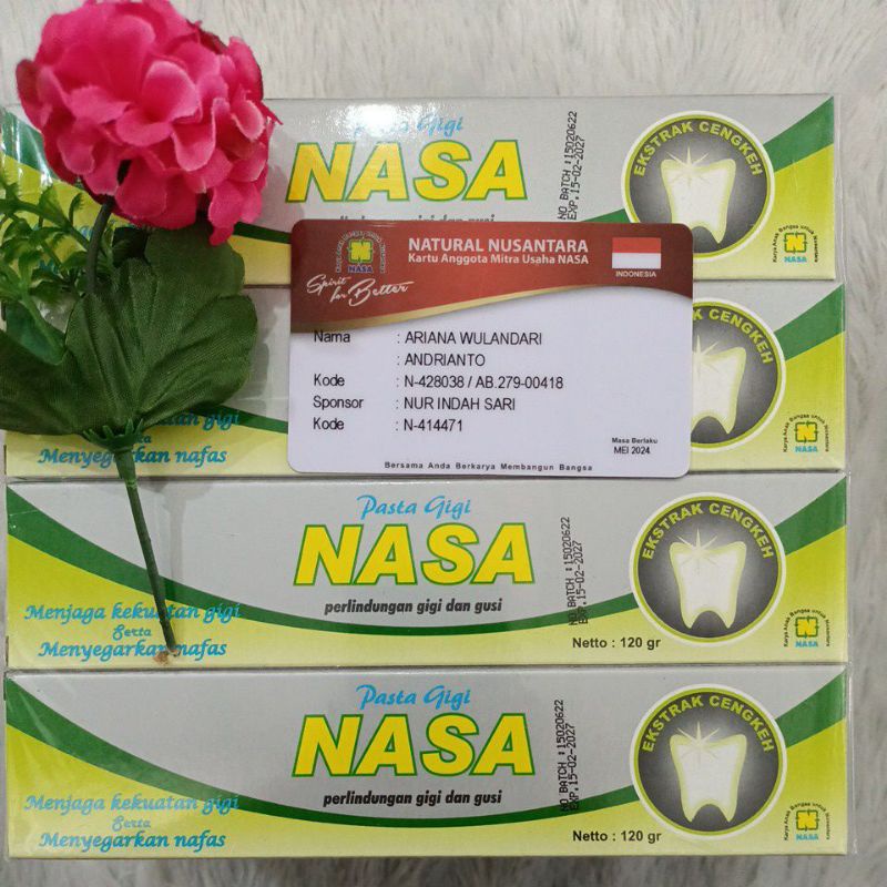 Jual Pasta gigi nasa original 100% - pemutih gigi - obat bau mulut ...