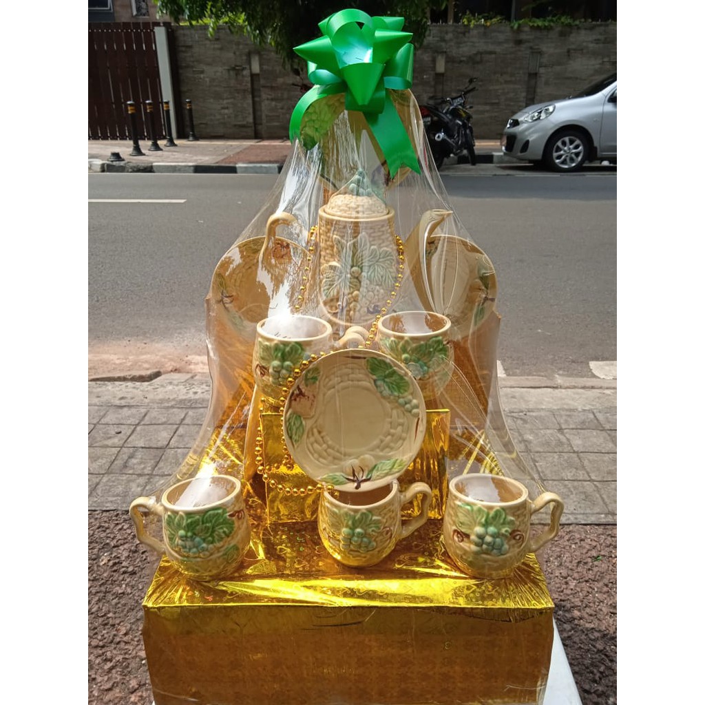 Jual Parcel Tea Set (free kartu ucapan) Indonesia|Shopee Indonesia