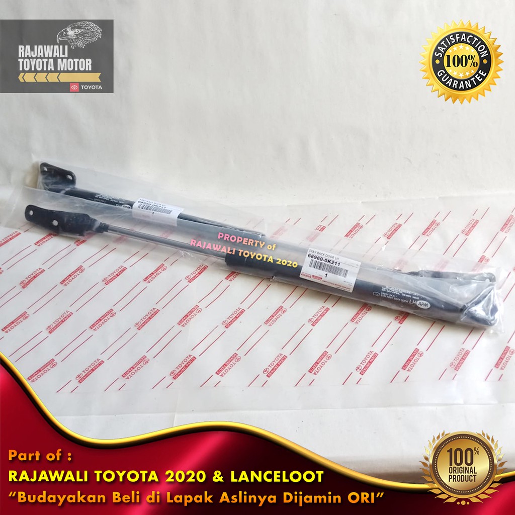 Jual Shockbreaker Hidrolik Bagasi Innova 2004 - 2015 Shock Tahanan ...