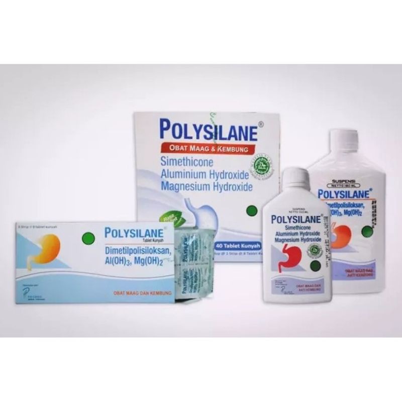 Jual PoLysiLane tabLet | PoLysiLane suspensi 100 ml - Obat Sakit Maag ...