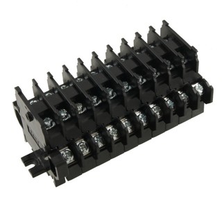 Jual Terminal Block TBD10 10A / TBD20 20A - Terminal Block 2 Susun Rel ...
