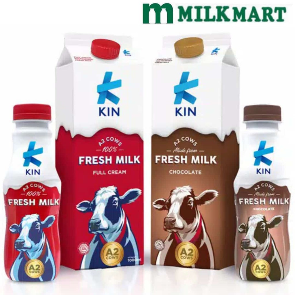 KIN FRESH MILK FULLCREAM 1.000ML //MILKMART | Shopee Indonesia