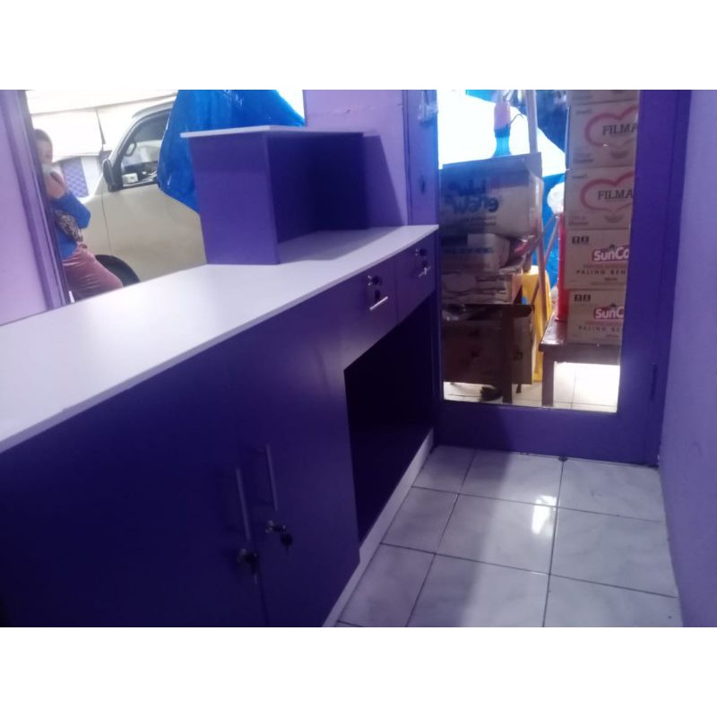 meja kasir atau meja laundry serba guna harga murah | Shopee Indonesia