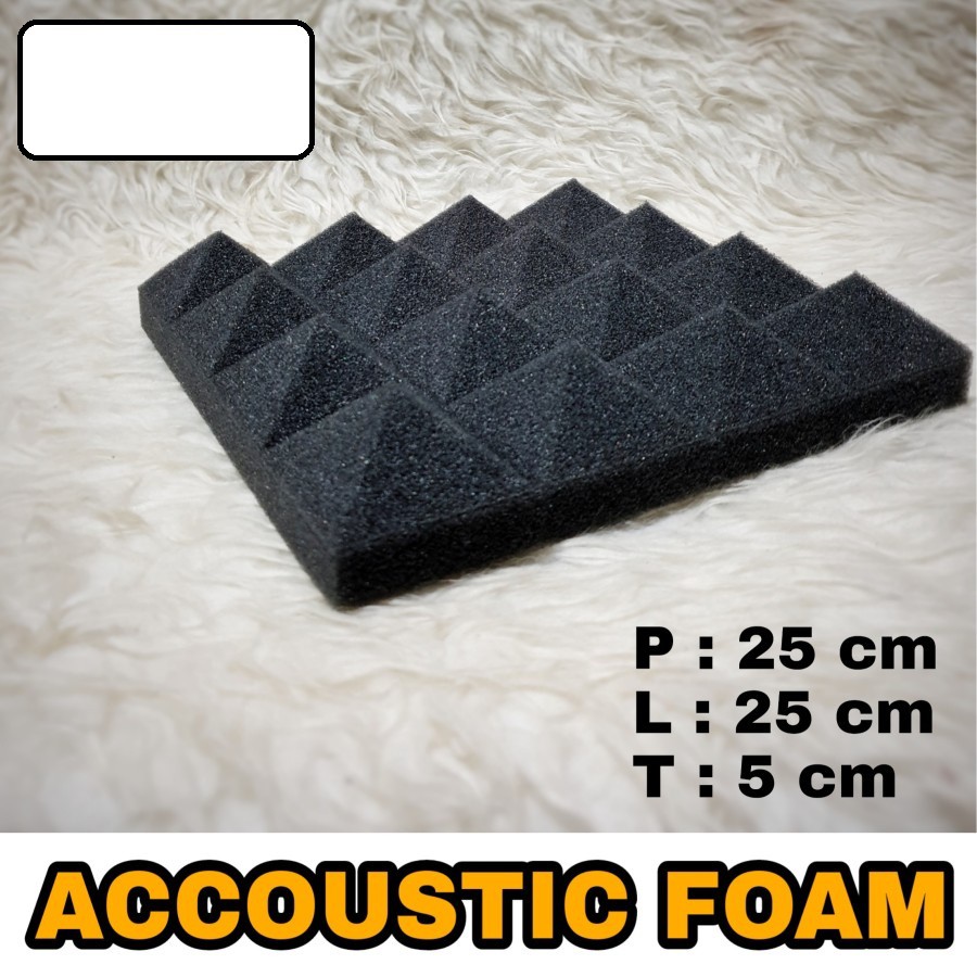 Jual Busa Peredam Suara Ruangan Studio Band Podcast Foam Akustik ...