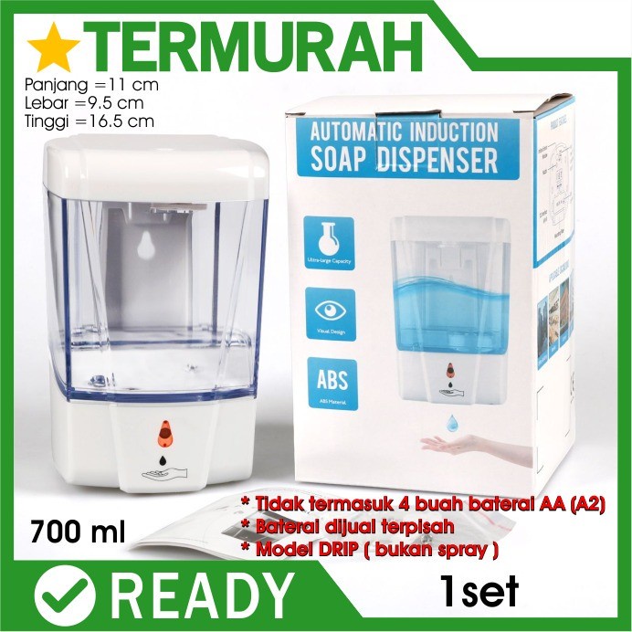 Jual soap dispenser otomatis tempat automatic sabun hand sanitizer ...