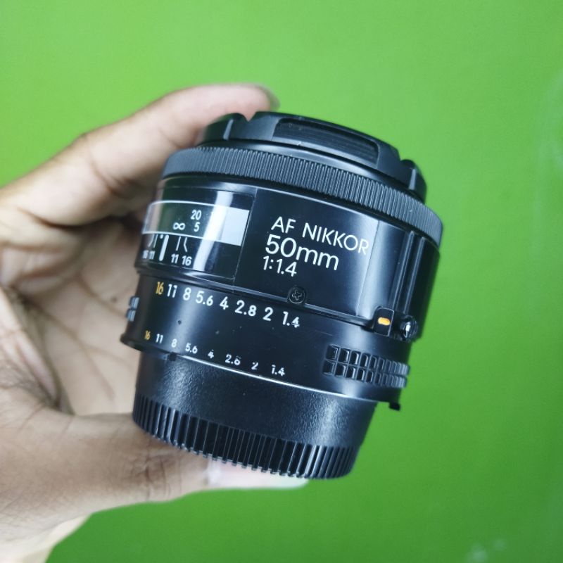 Jual LENSA NIKON AFD 50MM F1.4 /FIX NIKKOR AF 50MM F1.4 [BEST SELLER] | Shopee Indonesia