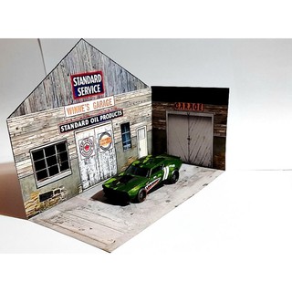 Jual Diorama papercraft Garage service Diecast | Shopee Indonesia