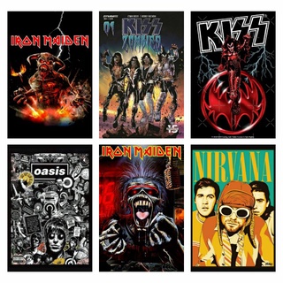 Jual Poster Band 90an Punk Rock Metal Poster Aesthetic lawas | Shopee ...