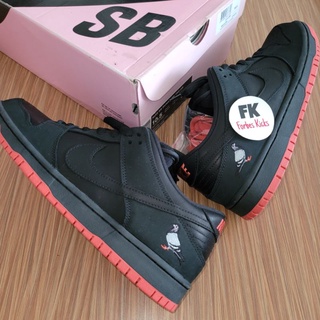 Jual Nike SB Dunk Low Black Pigeon || undefeated travis scott chunky ...