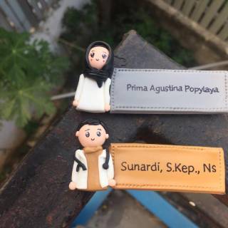 Jual Nama tag/name tag profesi/name tag dokter/name tag unik/ name tag ...