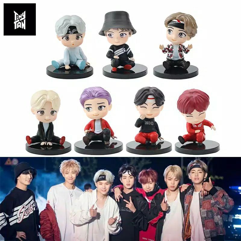 Jual Stand Figure Tiny Tan BTS Mic Drop - Versi 2 Duduk | Shopee Indonesia