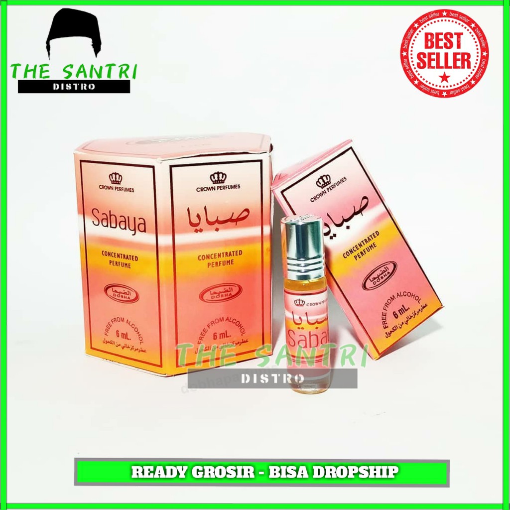 Jual Minyak Wangi Sabaya - Parfum Sabaya - Dobha Roll On 6ml | Shopee ...