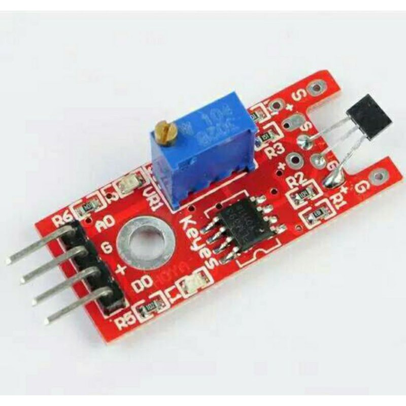 Jual Linear Magnetic Hall Sensor Module For Arduino AVR ARM STM32 ...