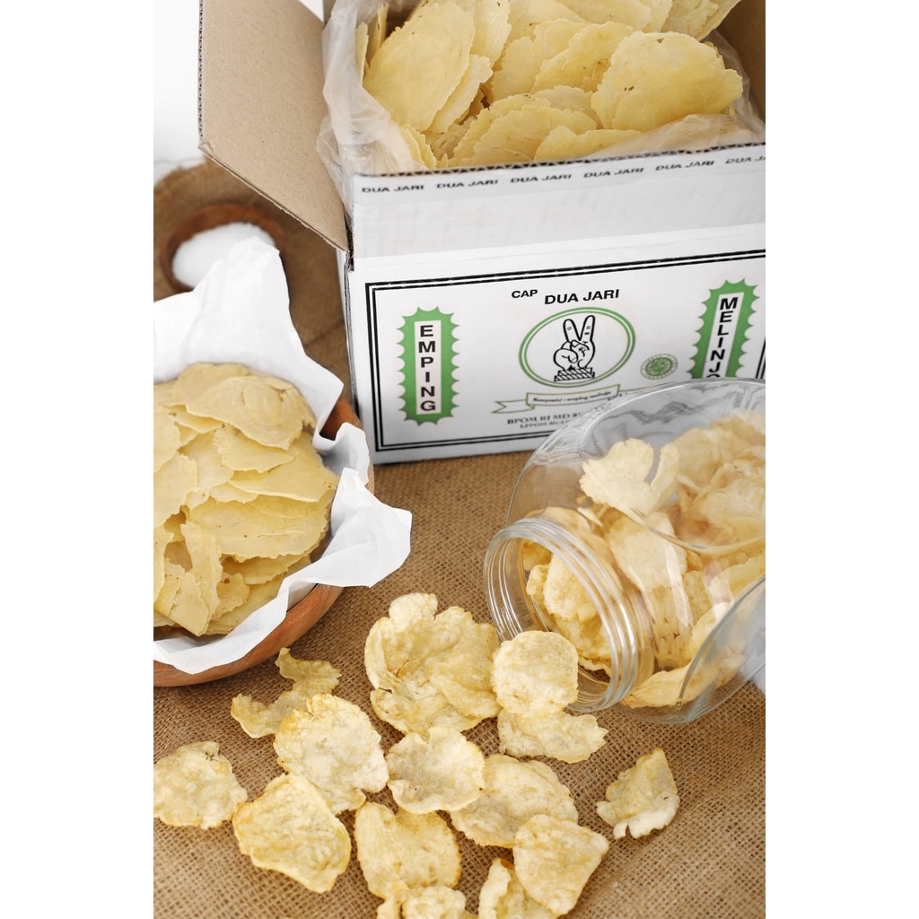 Jual Emping Melinjo Mentah 1Kg Super | Shopee Indonesia