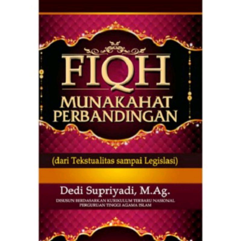 Jual Pustaka Setia Buku Fiqh Munakahat Perbandingan Dari Tekstual Sampai Legislasi - Dedi ...