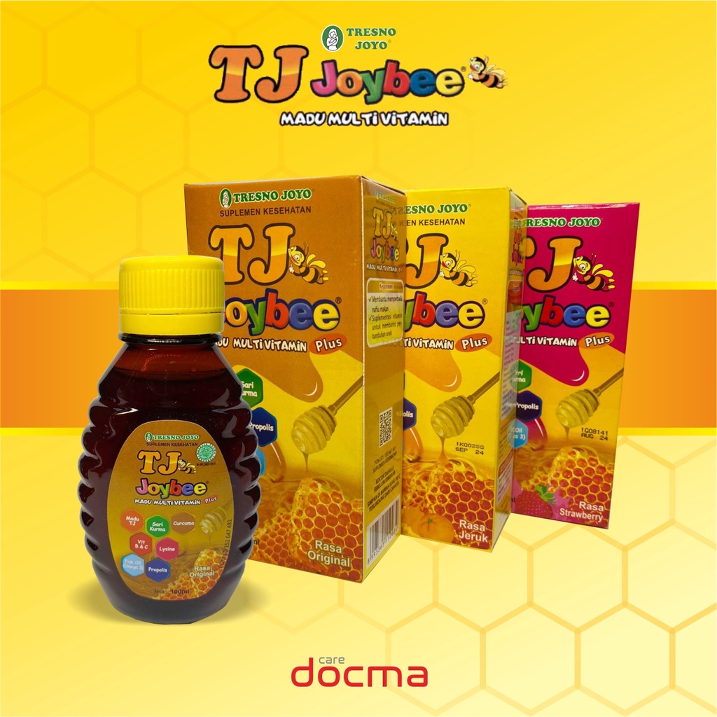 Jual Madu TJ Joybee 100ml Multivitamin / TJ Joybee / Tresno Joyo ...