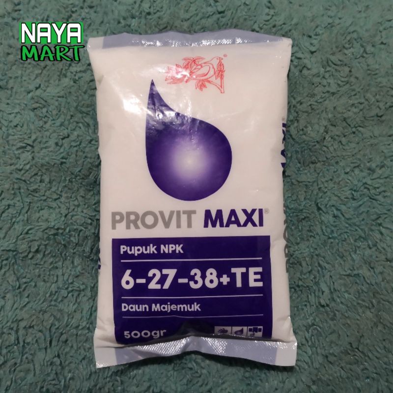 Jual Pupuk Provit Maxi 6-27-38+TE kemasan 500 g | Shopee Indonesia