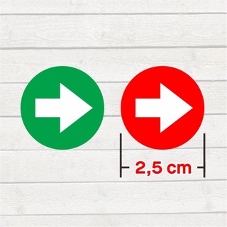 Jual Stiker Label Vinyl Penunjuk Arah Panah Stiker Arrow Direction ...