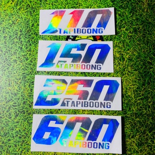 Jual Stiker angka 110 150 250 600 cc tapi boong cuting sticker nomer cc ...