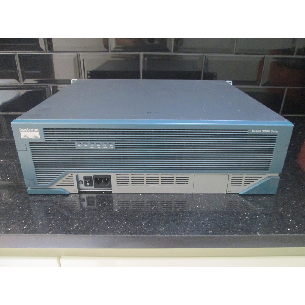 Jual Router Cisco 3845 Dengan Modul 2FE2W-V2 Support Voice | Shopee ...