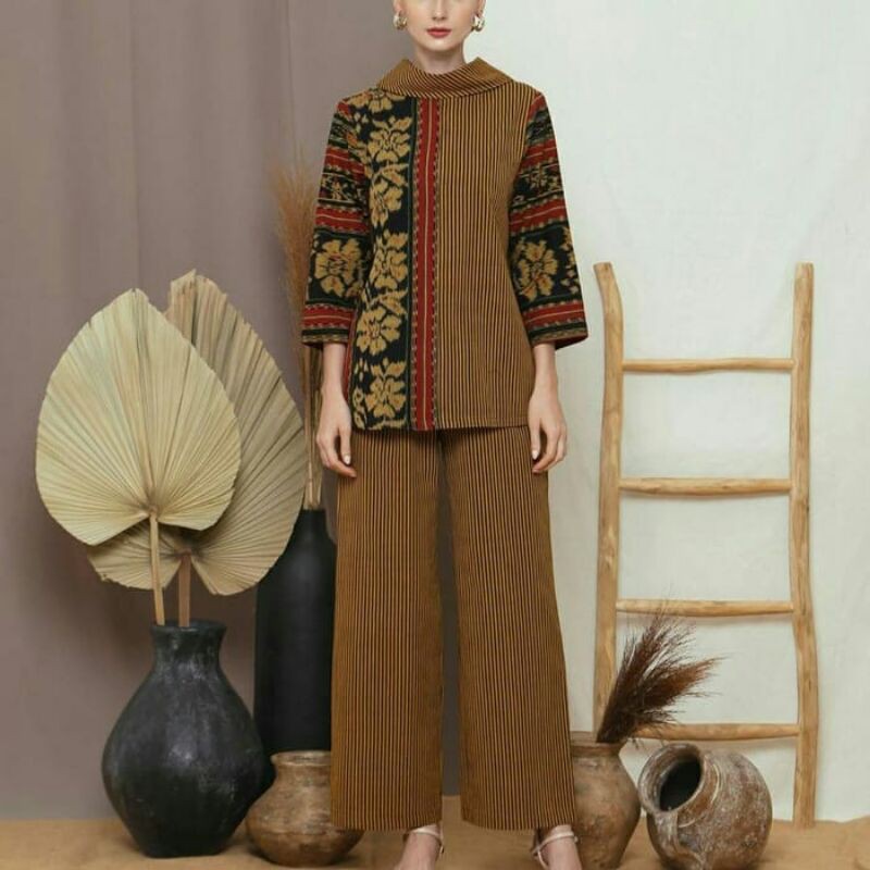 Jual setelan tenun lurik | Shopee Indonesia