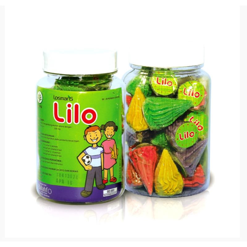 Jual Balatif Lilo Permen Obat Cacing Botol 25 Pcs | Shopee Indonesia