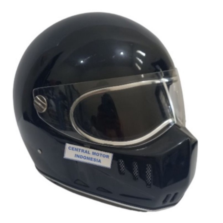 Jual Helm Custum Classic SIMPSON BANDIT RX STIG Retro Vintage KLASIK ...